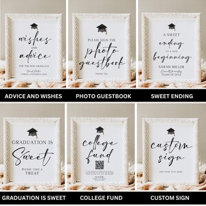 Graduation Signs Bundle, Graduation Signs, Graduation Sweet Sign ...