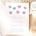 Conversation Hearts Baby Shower Invitation, Valentine Shower Invite ...