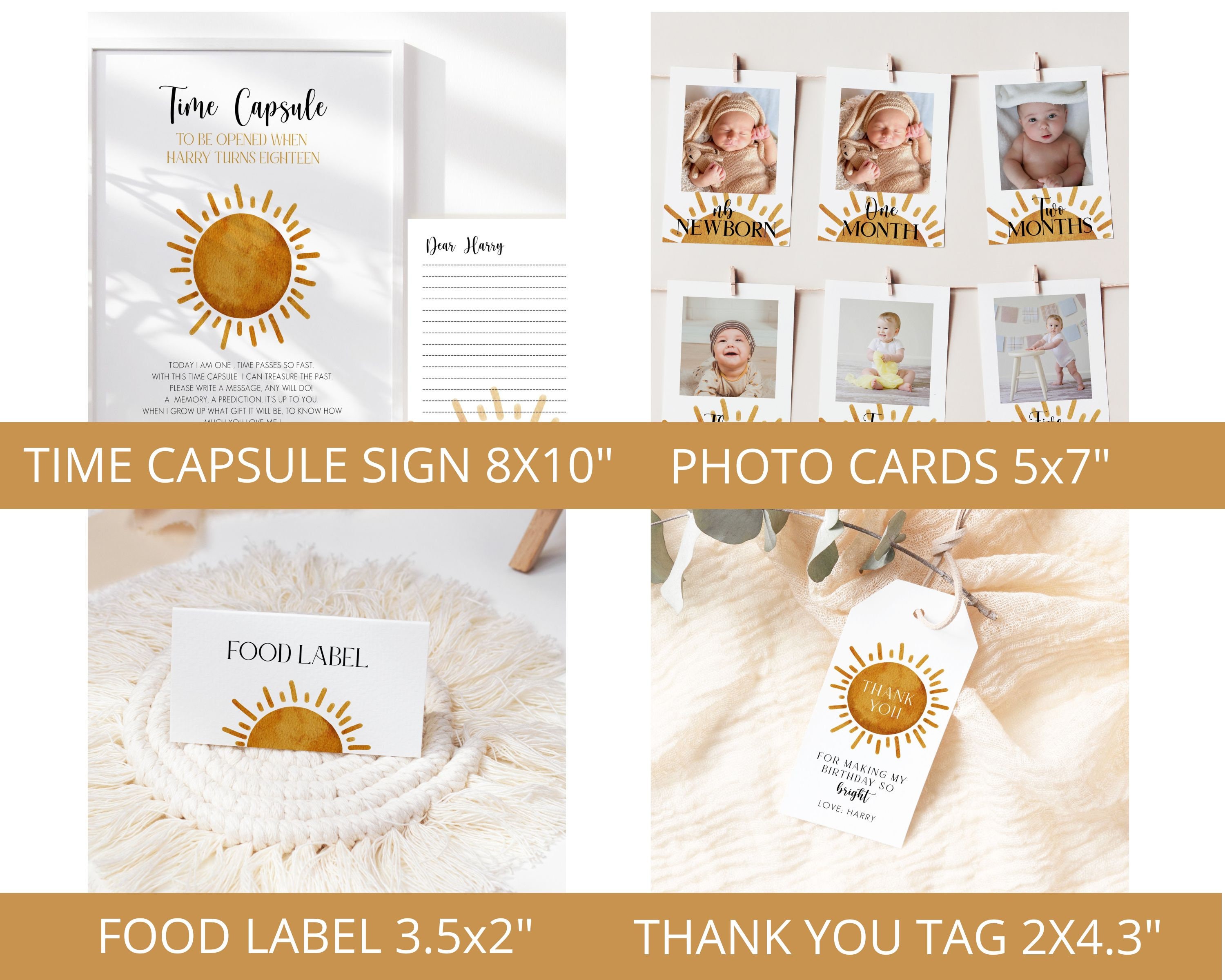 First Trip Around the Sun Bundle, Sun Birthday Bundle, Sun Birthday ...