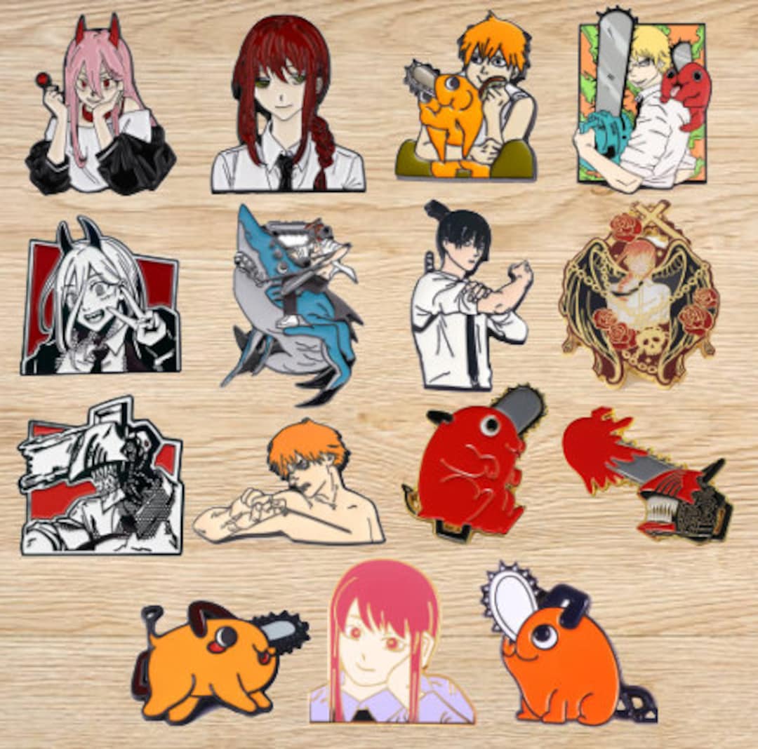 Chainsaw Man Pins - Etsy