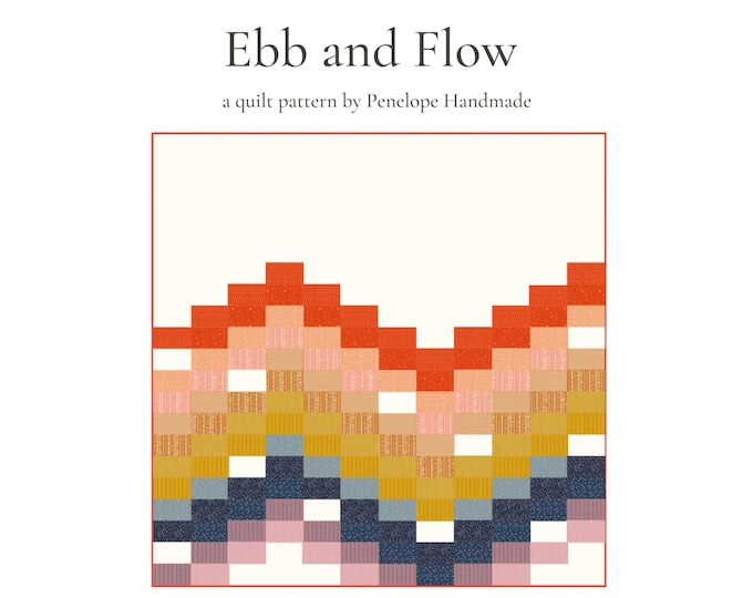 Ebb and Flow Quilt Pattern - Etsy