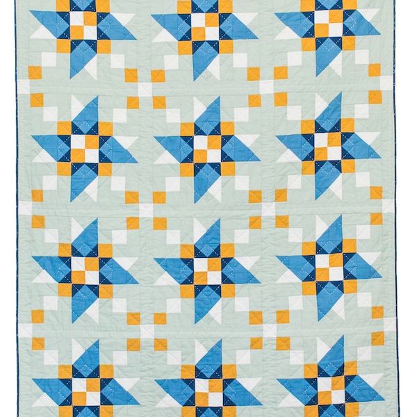 Irish Chain Ohio Star Quilt Pattern - Etsy