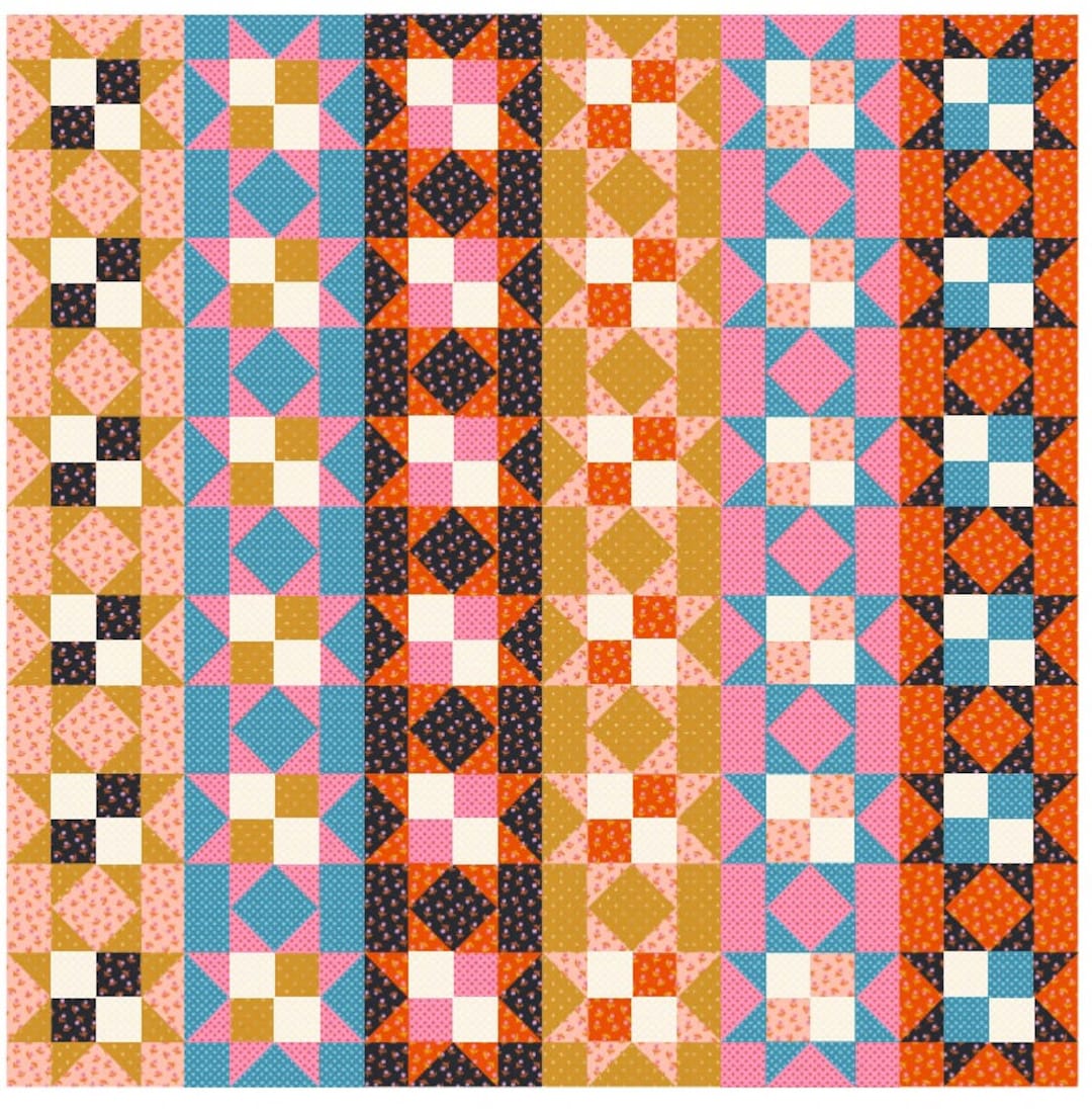 Edward Quilt Pattern - Etsy