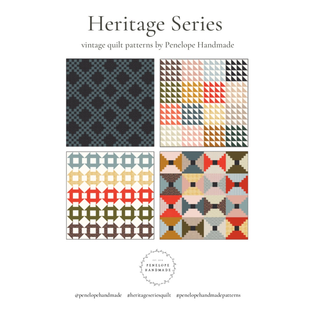 Heritage Series Quilt Pattern - Etsy