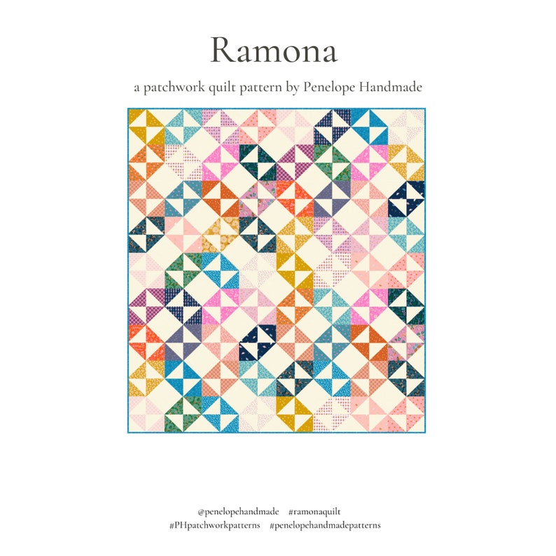 Ramona Quilt Pattern - Etsy