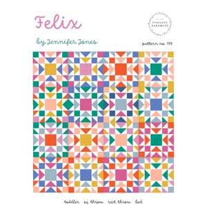Felix Quilt Pattern - Etsy