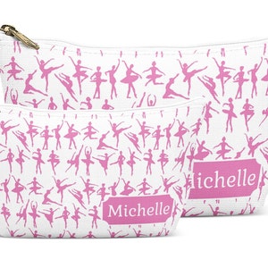 Dance Makeup Bag, Dance Make up Bag, Personalized Makeup Zipper Pouch ...