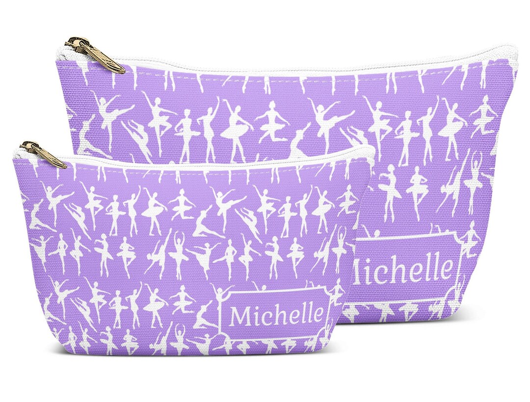 Dance Makeup Bag, Dance Make up Bag, Personalized Makeup Zipper Pouch ...