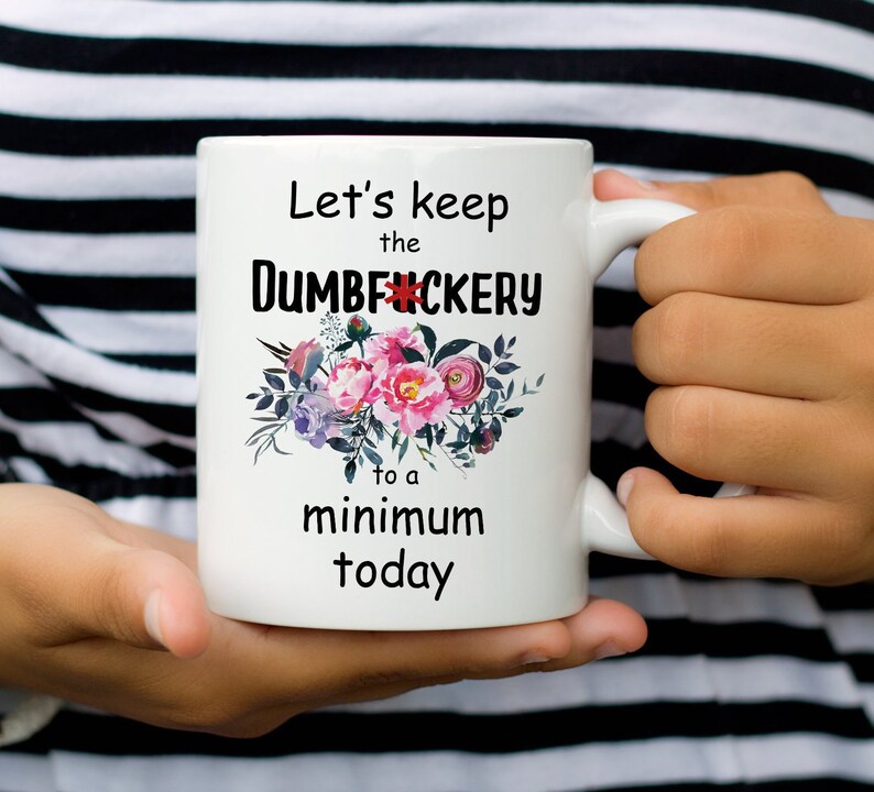 Curse Word Mug Funny Coffee Mug Cuss Word Mug Cussing Mug | Etsy