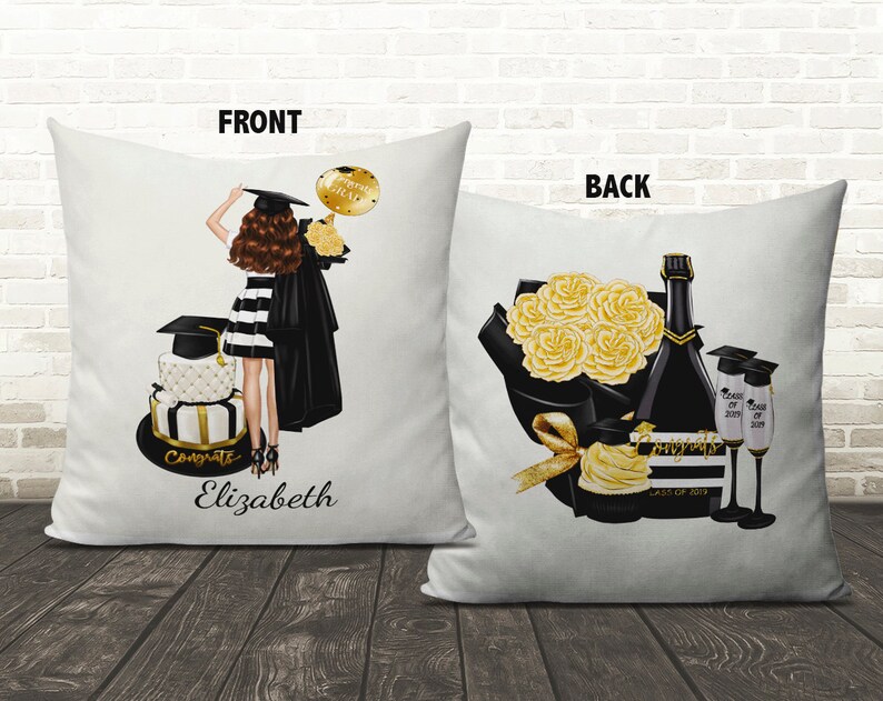 Personalized graduation pillow personalized pillow for | Etsy