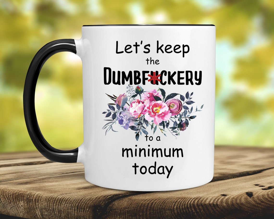 Curse Word Mug Funny Coffee Mug Cuss Word Mug Cussing Mug | Etsy