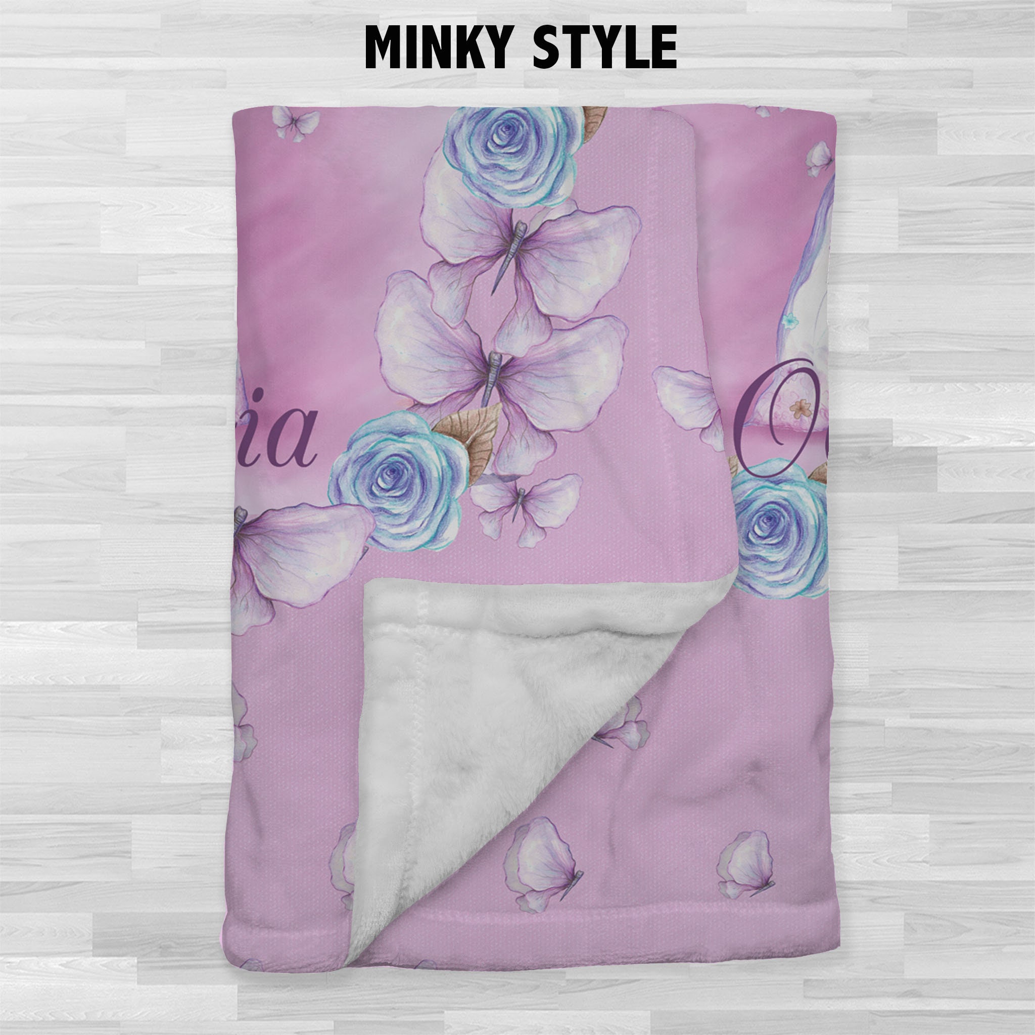 Personalized Baby Blanket Fairy Sherpa Throw Blanket - Etsy