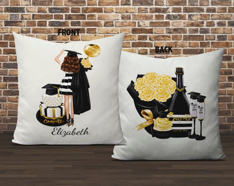 Personalized graduation pillow personalized pillow for | Etsy