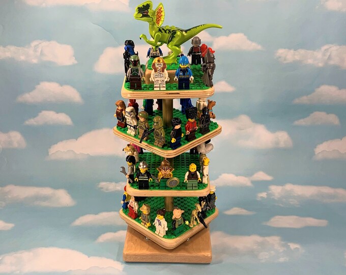 Spinning Mini Fig Display Tower - Etsy