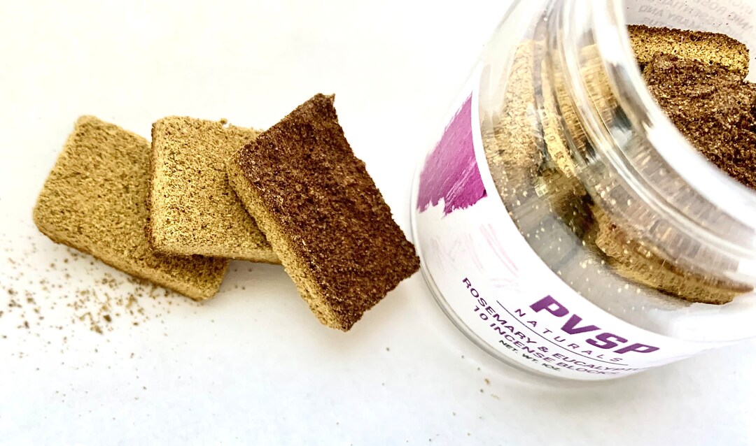 Rosemary & Eucalyptus Incense Blocks - Etsy