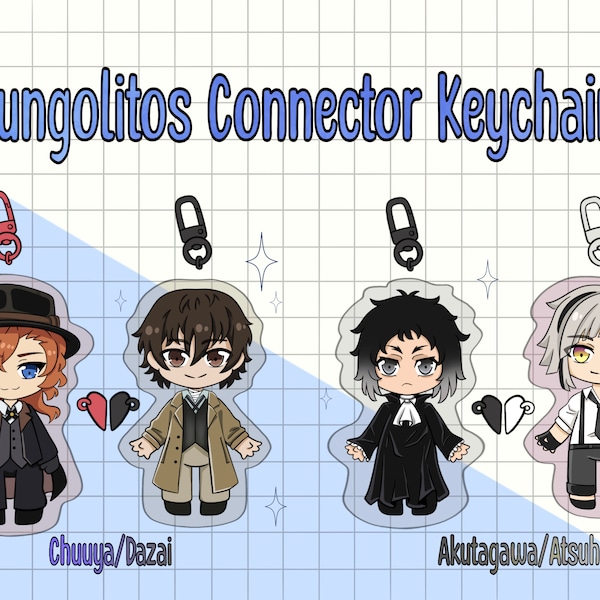 Bungou Stray Dogs Keychain - Etsy