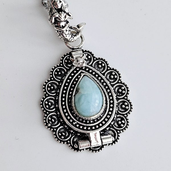 Mermaid Locket - Etsy
