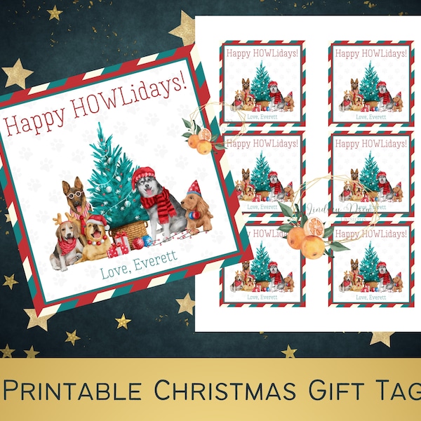 Happy Howlidays - Etsy