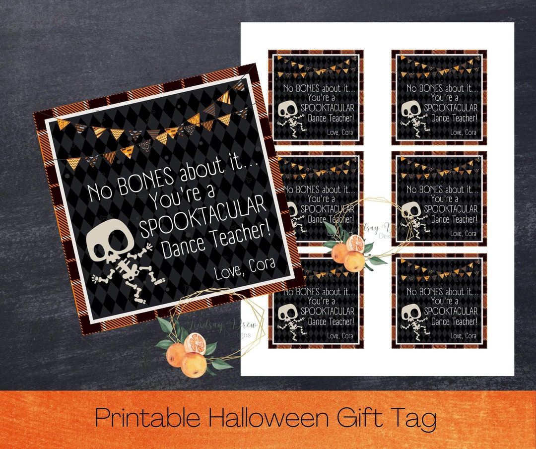 No BONES About It You're a Spooktacular Dance Teacher - Etsy