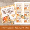 We're NUTS About YOU, Fall Gift Tag, Thankful Tag, Gift Tag - Etsy