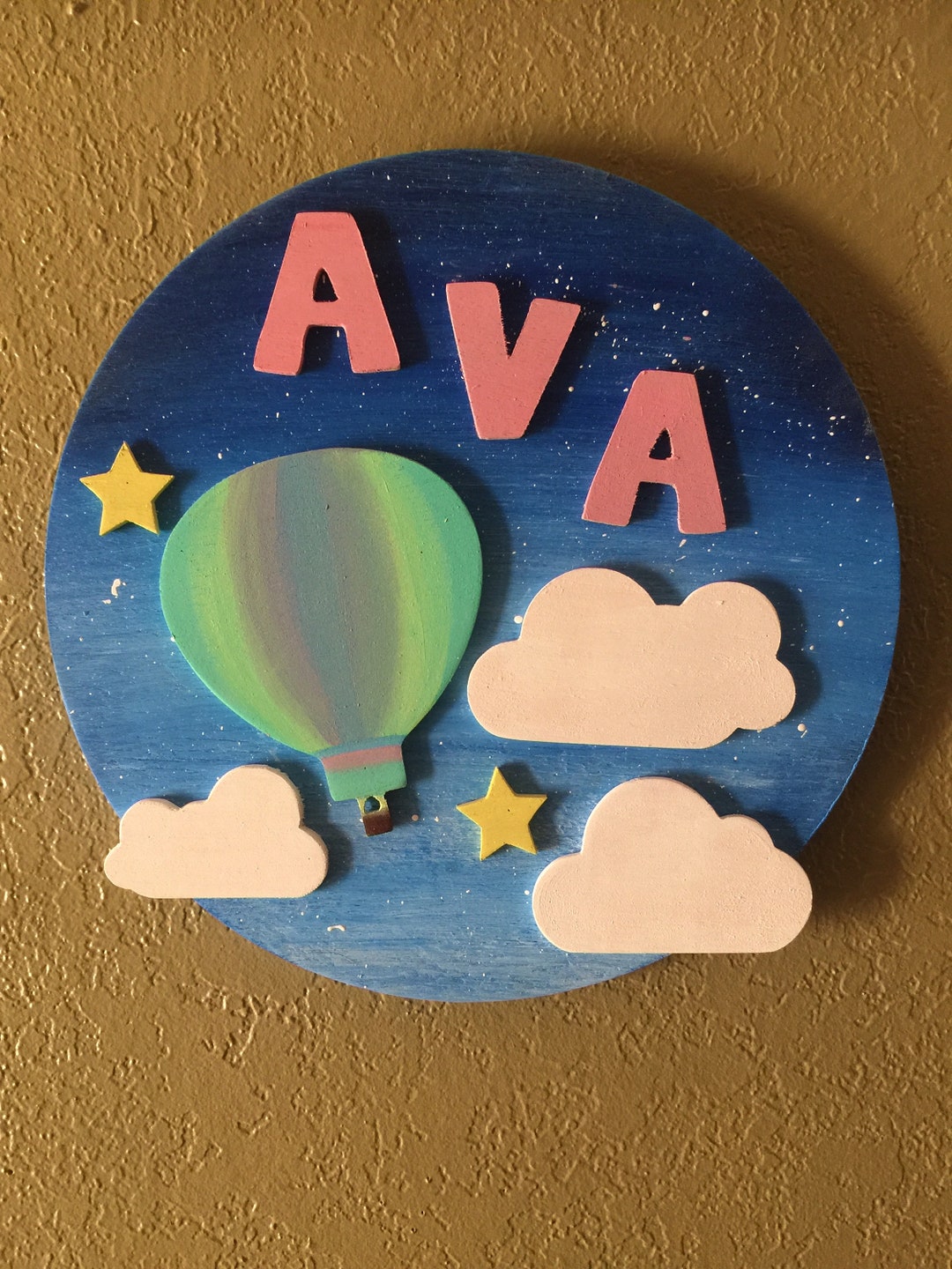 Kids Bedroom Name Plate - Etsy