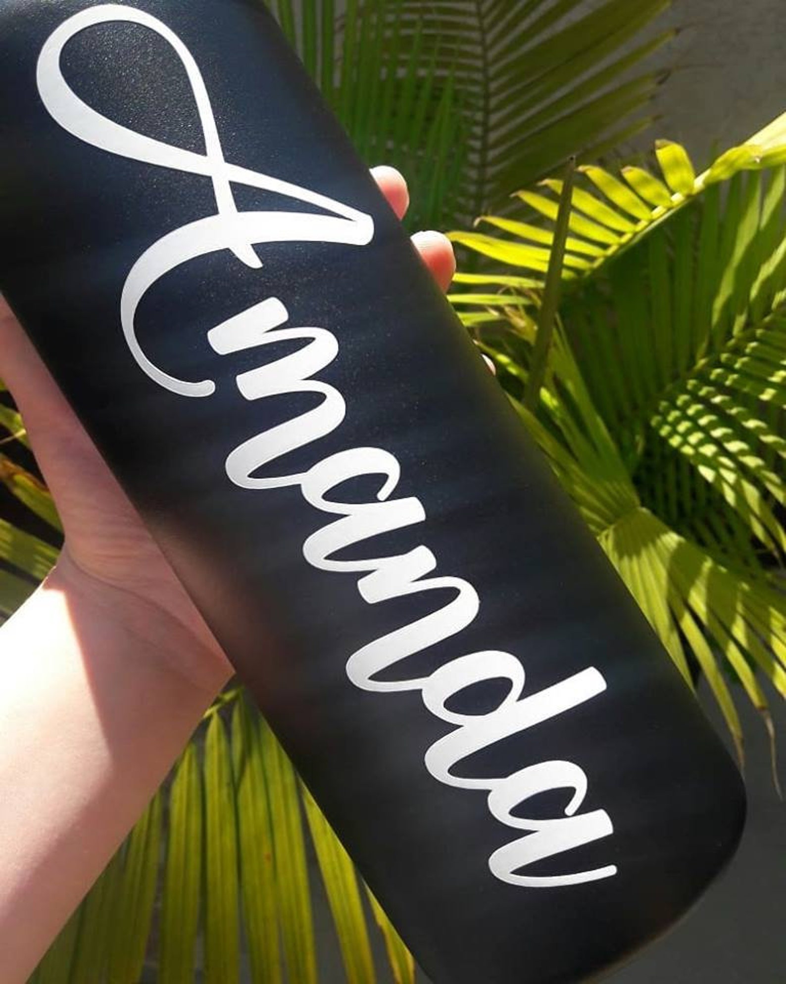 Water Bottle Name Decal - Etsy