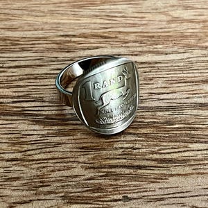 One Rand Africa Coin Ring Sol Deo Gloria Personal Jewelry Ring Charm ...