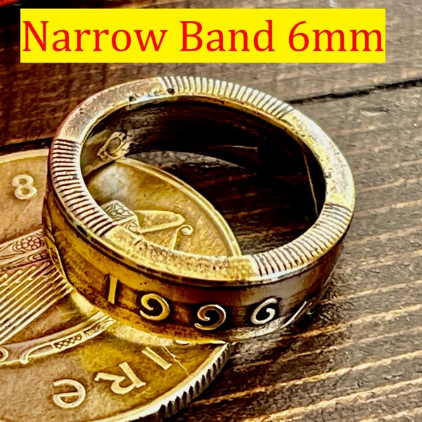Irish Coin Ring - Etsy