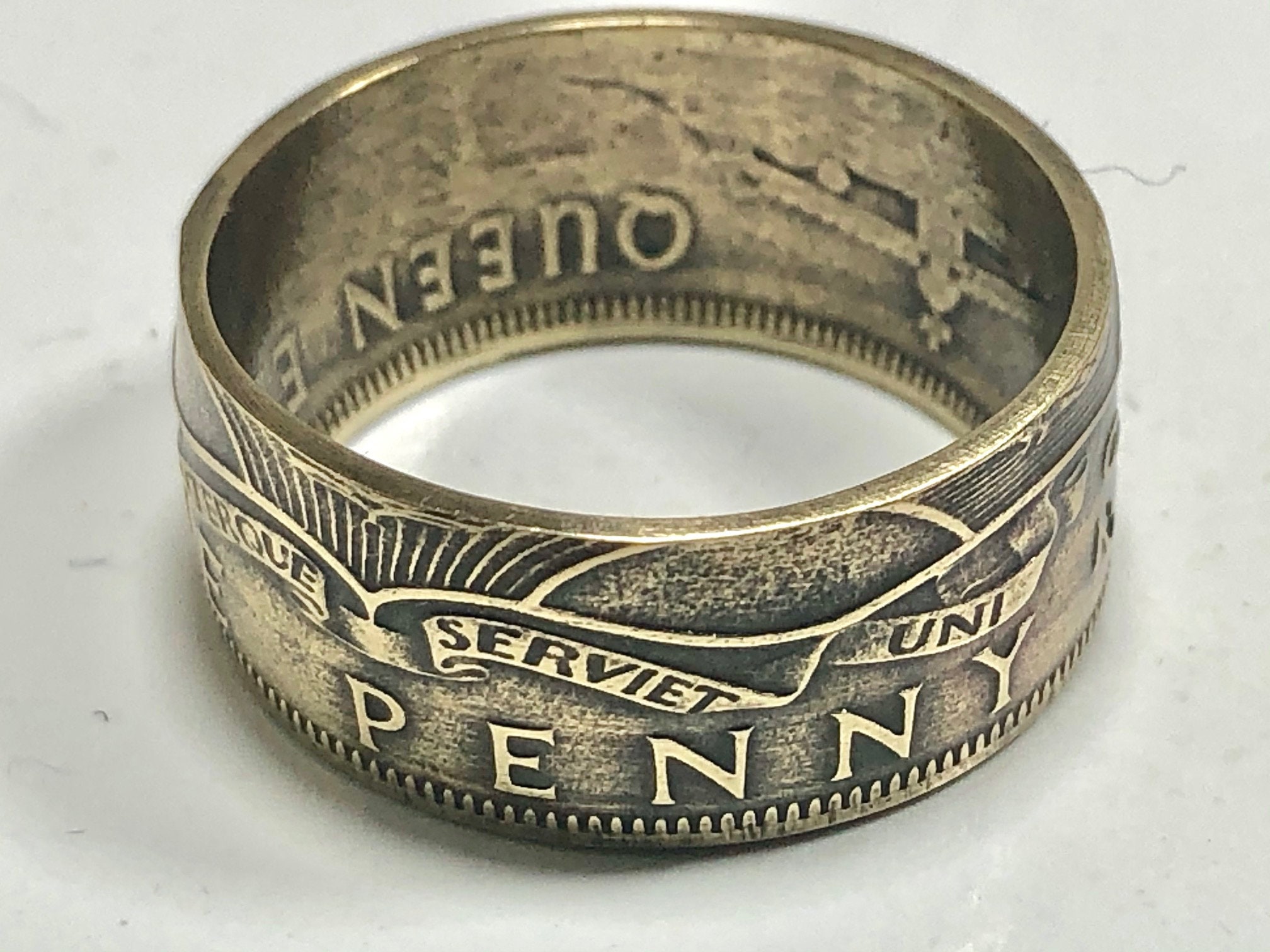 Jamaica Ring One Penny Jamaican Coin Ring Hand Made in Canada - Etsy UK