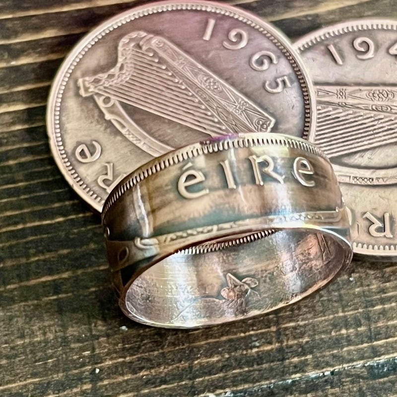 Mens Harp Ring Signet - Etsy
