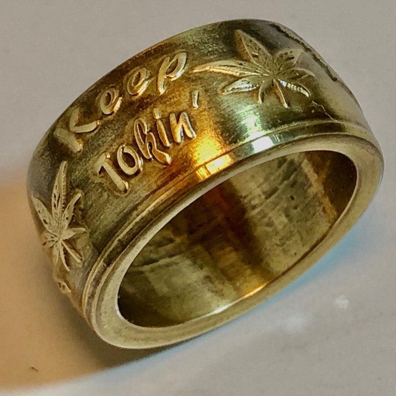 Cannabis ring - Etsy.de