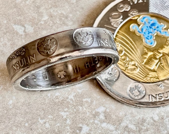 Canada 9 Coloured Coin Collection Set - 2022 Black Ring Toonie - 2017 ...