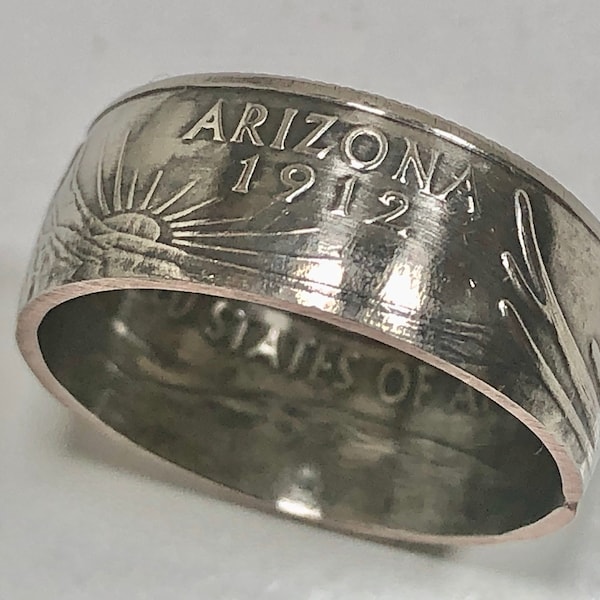 Quarter Coin Ring - Etsy