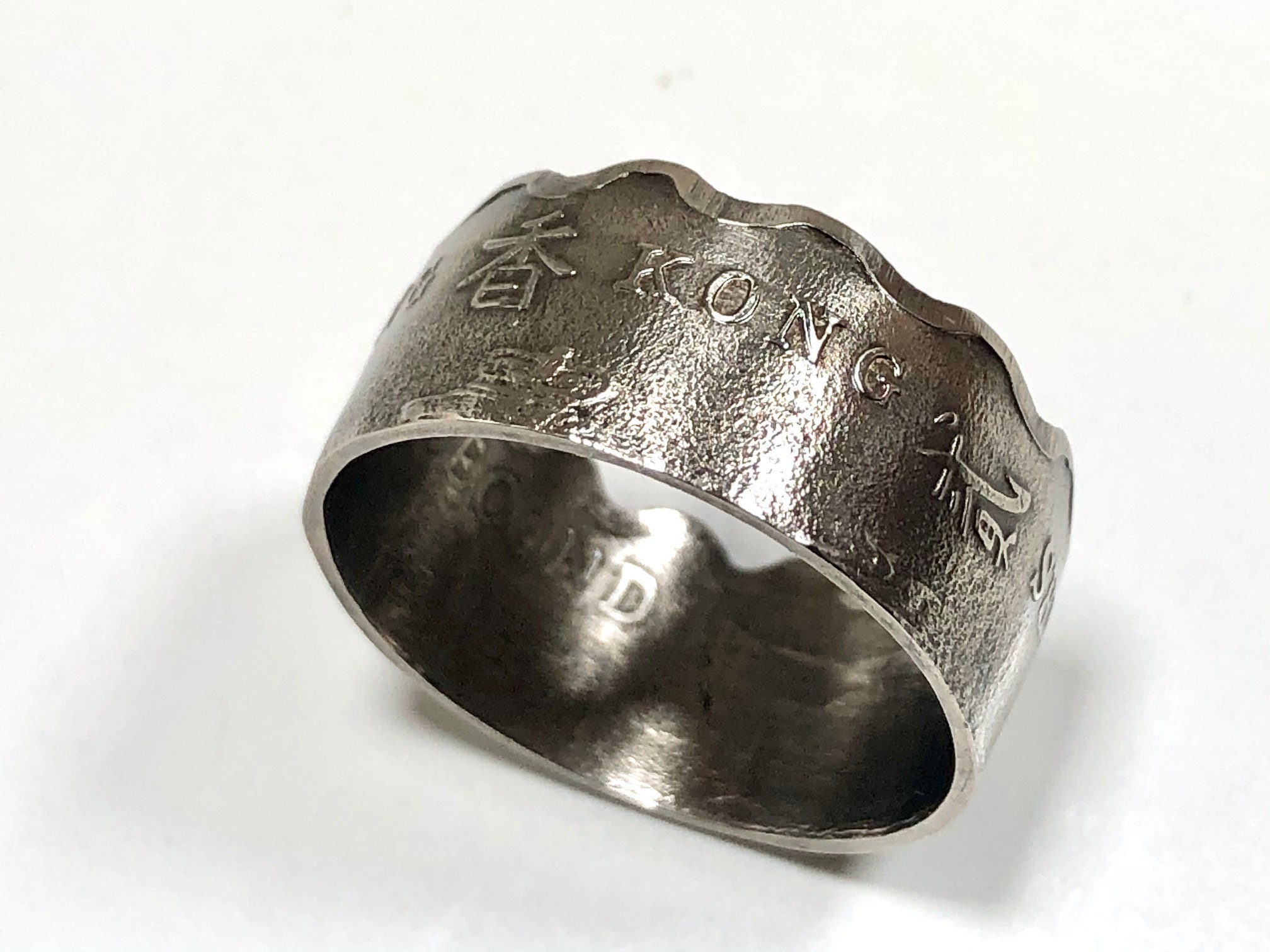 Hong Kong Ring 2 Dollar China Coin Ring Hand Made in Canada | Etsy