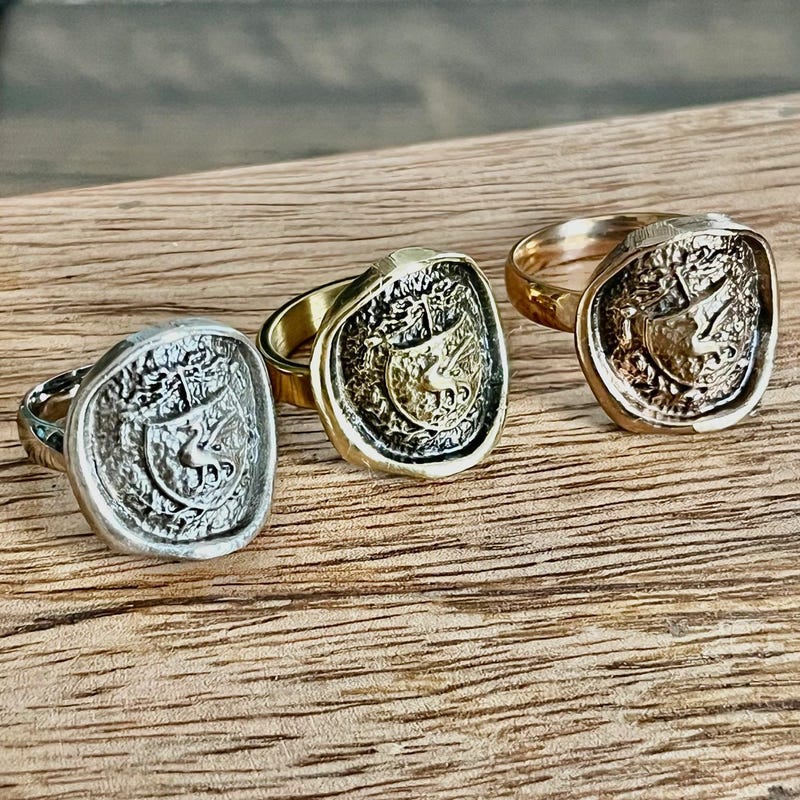 Wax Seal Ring - Etsy