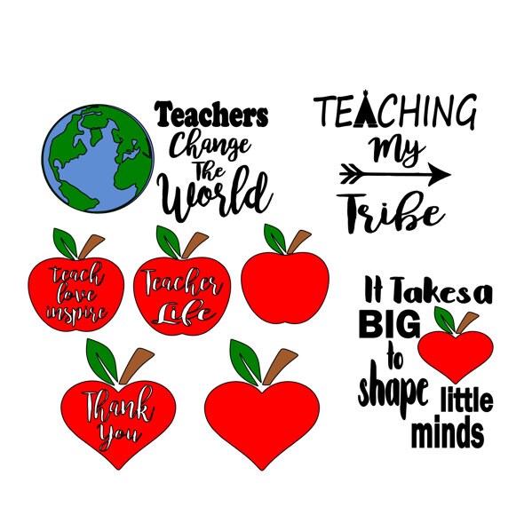 School Svg Bundle School Svg Files for Cricut School - Etsy