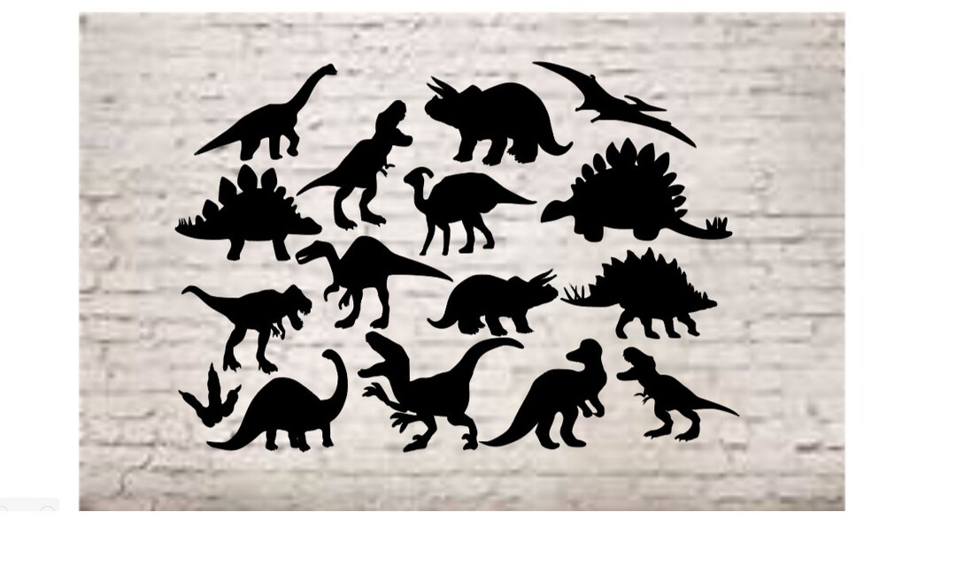 Dinosaur Svg Files for Cricut, T-rex Svg, Jurassic Svg, Clipart ...