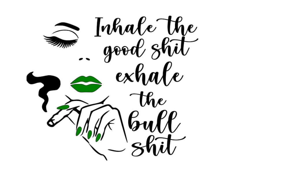 Inhale the Good Shit Svg Rolling Tray Design Exhale the - Etsy UK