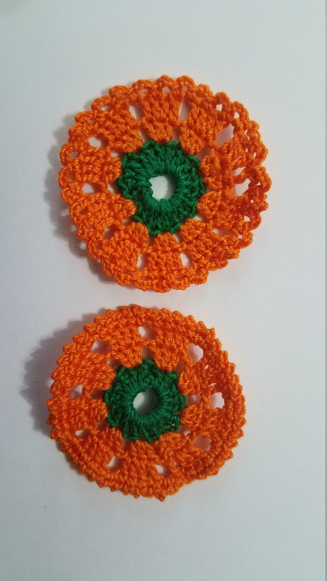 Pumpkins for Pam Spool Pin Doily Pattern - Etsy