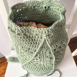 GRANNY SQUARE BACKPACK Crochet Pattern - Etsy