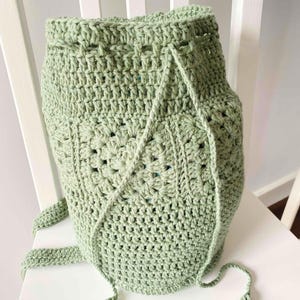 GRANNY SQUARE BACKPACK Crochet Pattern - Etsy