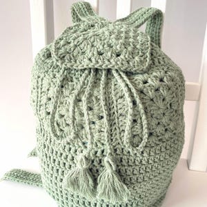 GRANNY SQUARE BACKPACK Crochet Pattern - Etsy