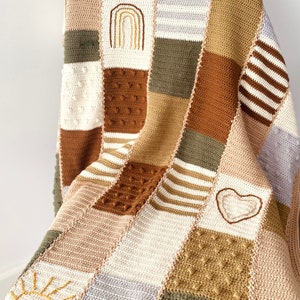 Earthside Baby Blanket Crochet Pattern - Etsy