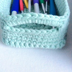 Rectangular Storage Basket CROCHET PATTERN - Etsy