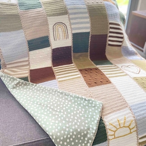 Earthside Baby Blanket Crochet Pattern - Etsy