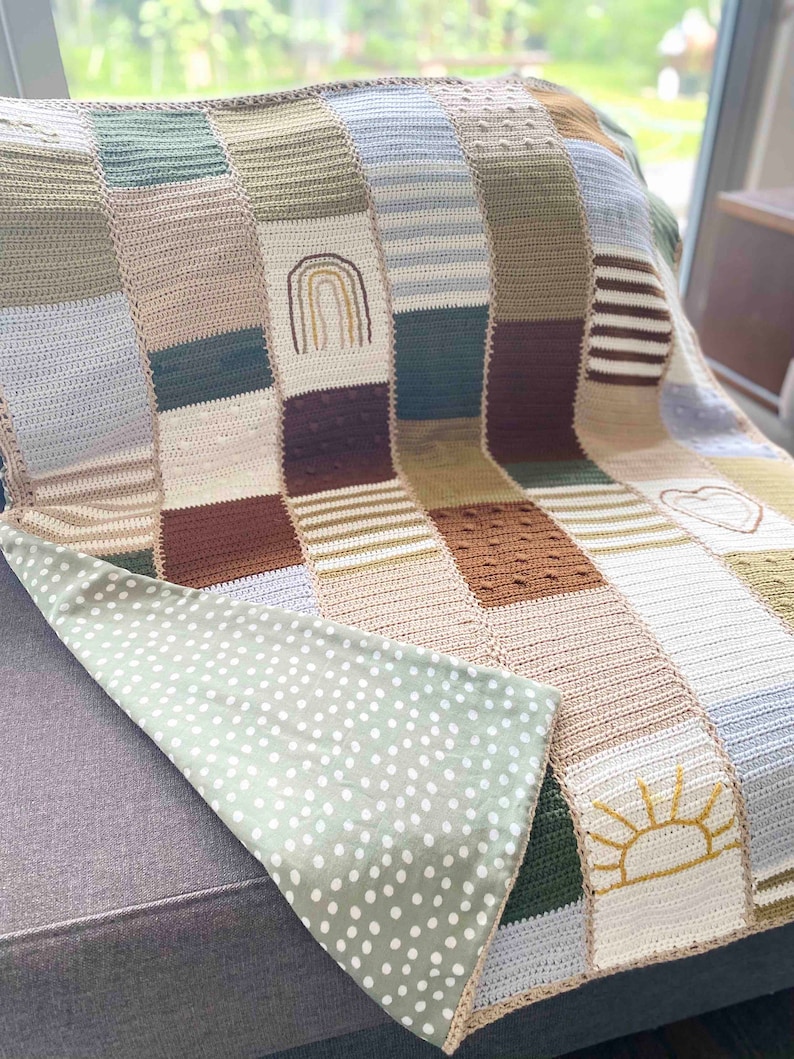 Earthside Baby Blanket Crochet Pattern - Etsy