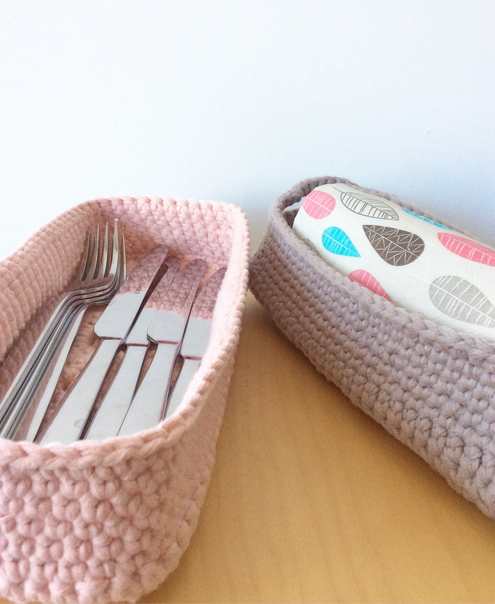 CROCHET PATTERN Rectangle Crochet Basket Crochet Organising - Etsy ...