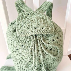 GRANNY SQUARE BACKPACK Crochet Pattern - Etsy