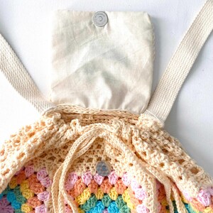 GRANNY SQUARE BACKPACK Crochet Pattern - Etsy