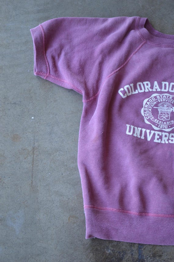 1960's Champion Colorado State cotton sweatshirt dust… - Gem